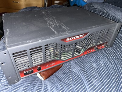 Crown CE1000 450 Watt 2 Channel Professional Audio Power Amplifier Rack ...