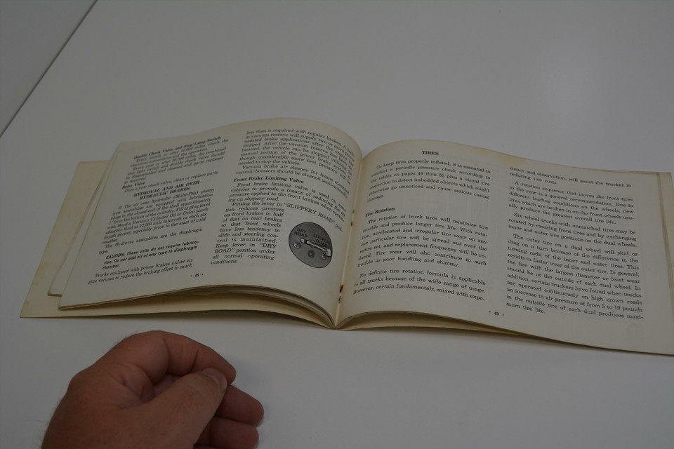 1968 CHEVY CHEVROLET TRUCK SERIES 40-80 OWNERS MANUAL BOOK GUIDE A1132 ...