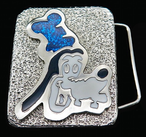 Goofy Dog Cartoon Character Vintage Belt Buckle | eBay