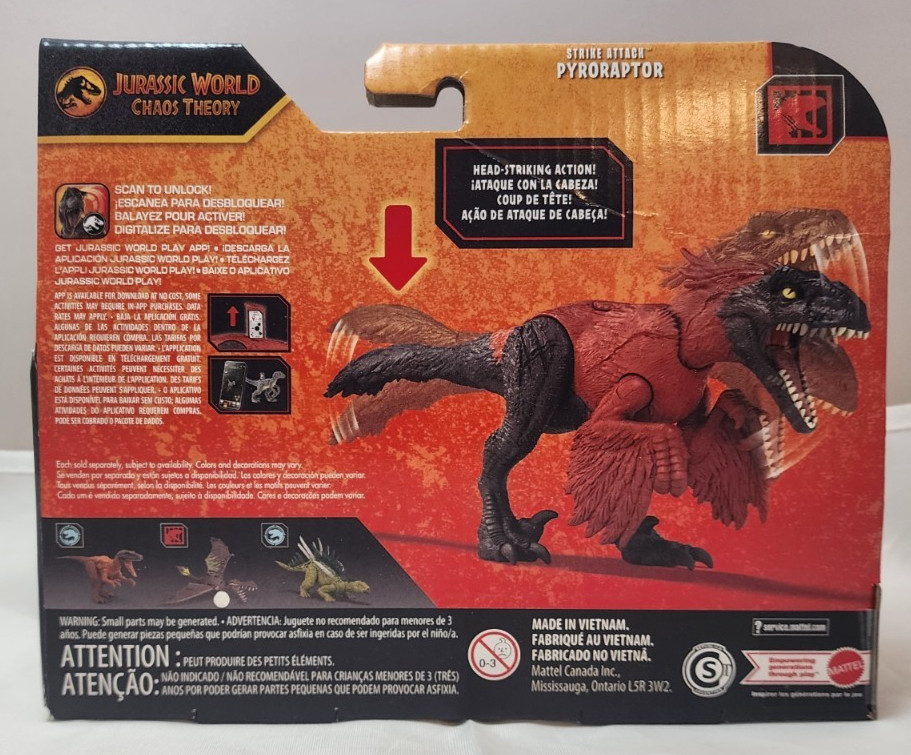 Jurassic World, Chaos Theory, Strike Attack Pyroraptor, 2024
