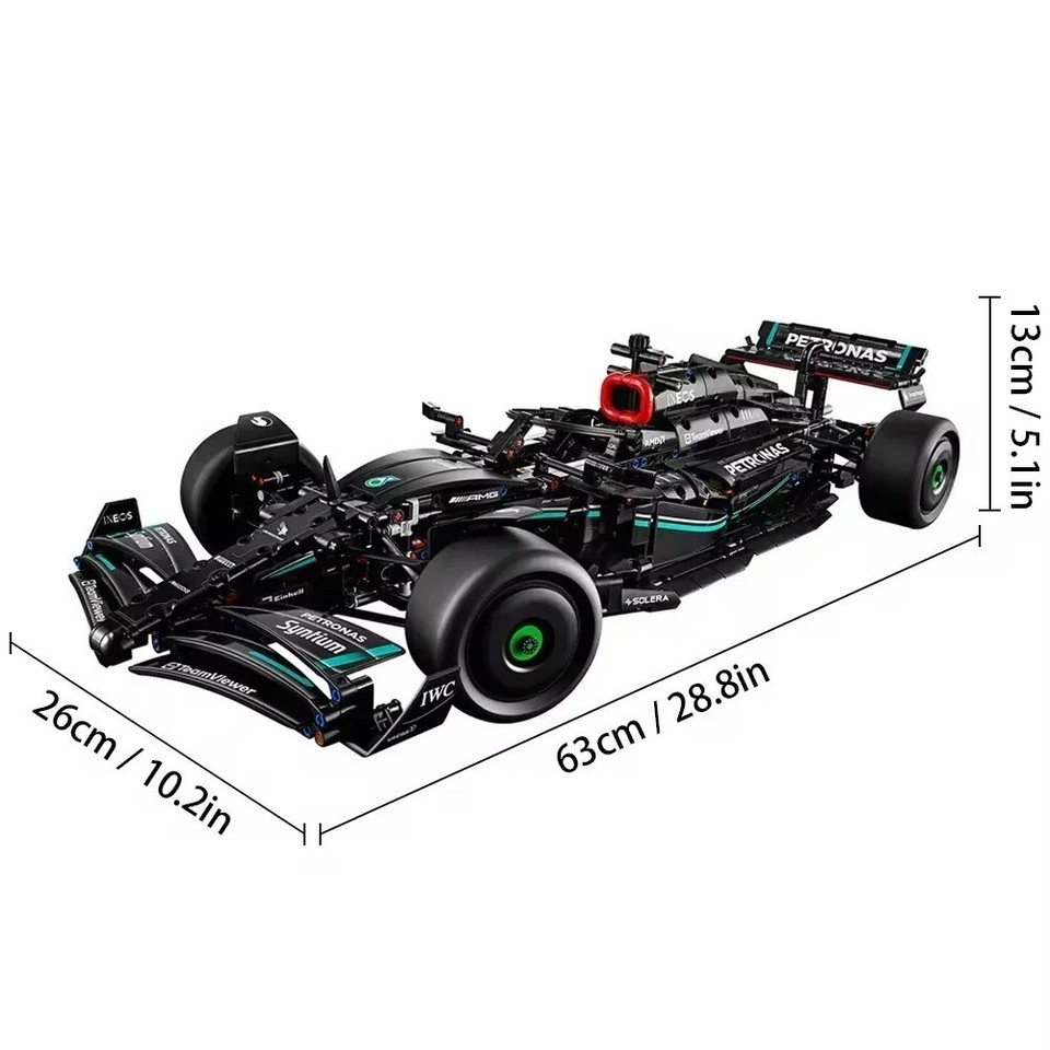 NEW 42171 MOC Mercedes-AMG F1 W14 E Performance Building Blocks 1643pcs ...