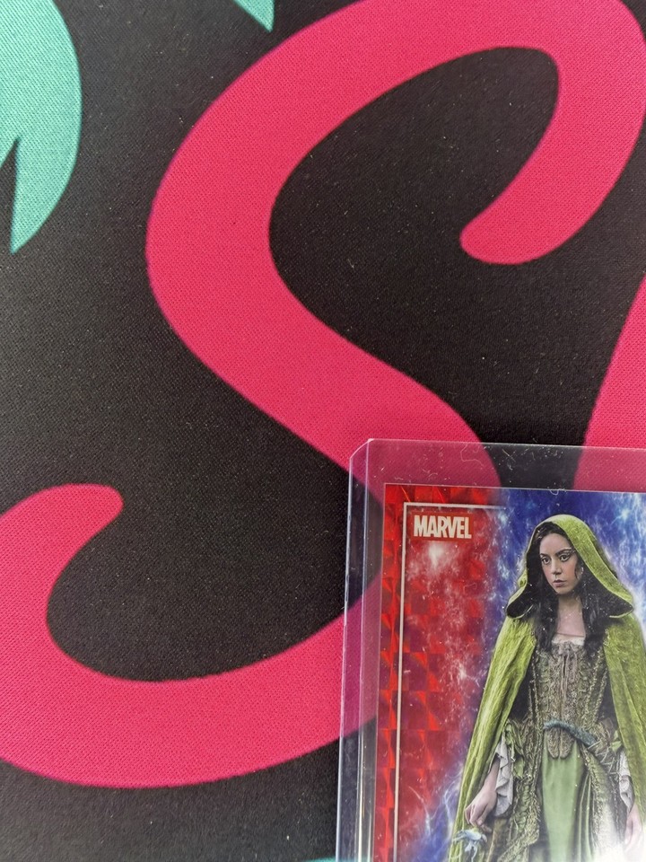 2025 Topps Marvel Studios Chrome Death Rio Vidal (DEBUT) 1/5 ALPHA red ...