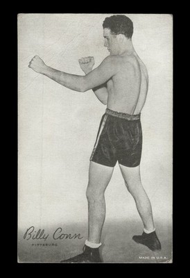 1947-66 Boxing Exhibits Set-Break Slug Billy Conn LOW GRADE (crease) *GMCARDS* | eBay