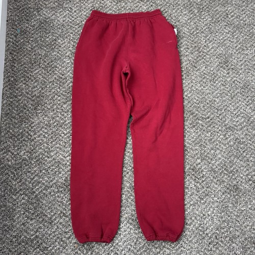 Russel Sweatpants Mens L USA Made Red Drawstring 90s Vintage Jogger ...