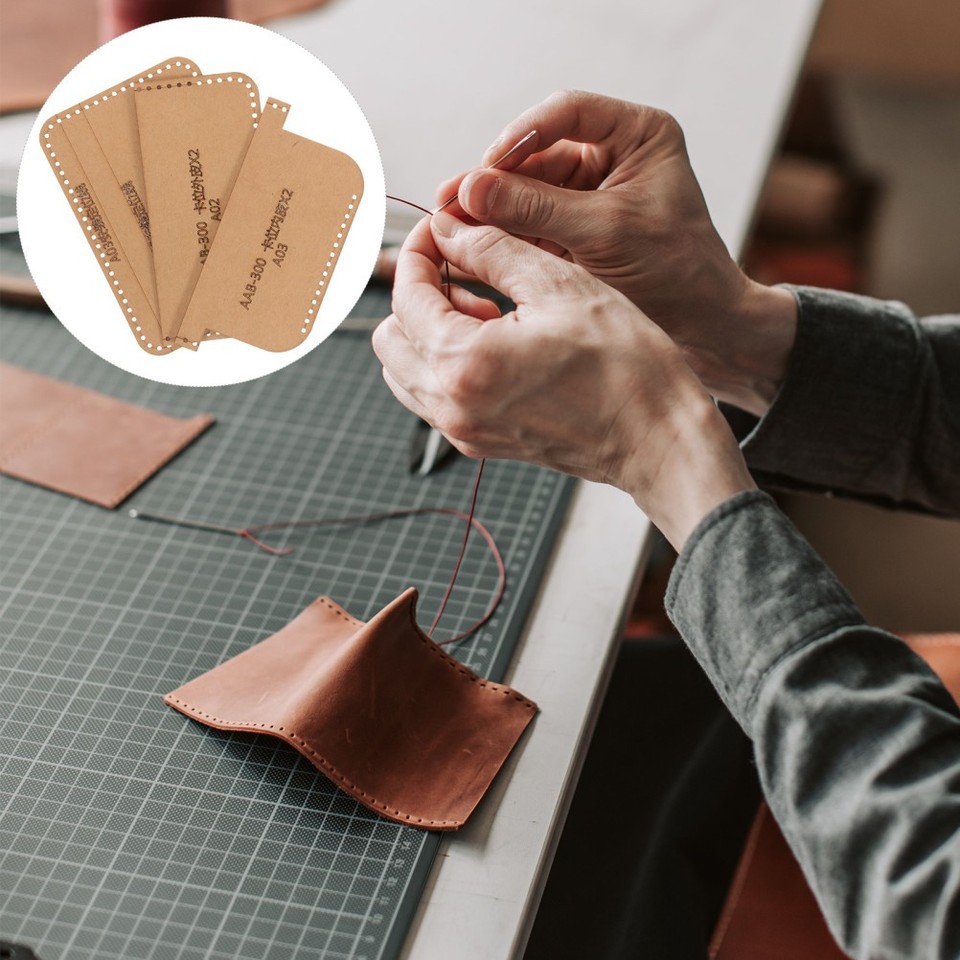 Card Coin Holder Template Wallet Craft Craftsmanship Design Hand ...