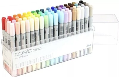Too Copic Ciao Start 72 Colors Set Marker Art Pen Manga Anime Comic ...