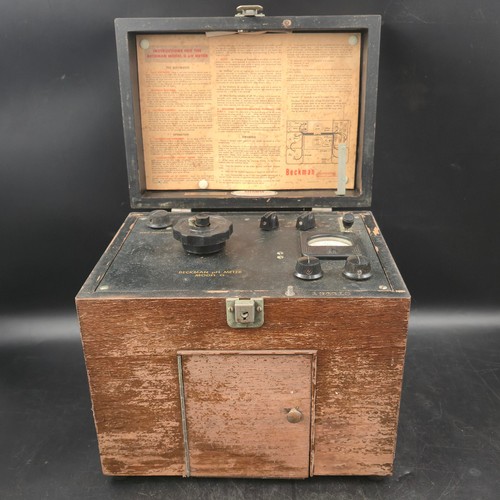 Beckman Model G Glass Tube PH Meter Ghostbusters ESP Shock Machine | eBay