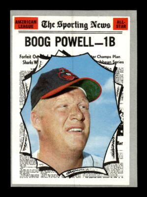 1970 Topps Baseball #451 Boog Powell EX MINT Baltimore Orioles | eBay
