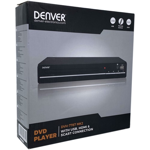 DVD Player HDMI USB Scart Anschluss Denver DVH-7787 MK 2 inkl ...