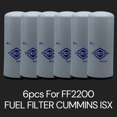 6 Pcs FF2200 Fuel Filter 4088272 For Cummins ISX Engine FF2200 4920586 ...