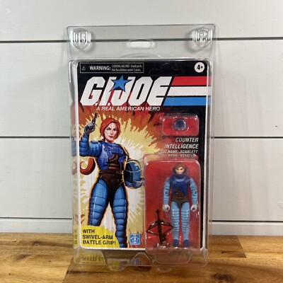 NEW GI Joe Haslab Skystriker Scarlett Counter Intelligence MOC Pulse w/ Case | eBay