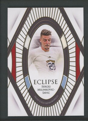 2023 Sergej Milinkovic Savic 27/30 jersey futera unique eclipse uesd ...