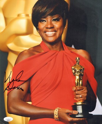 VIOLA DAVIS Authentic Hand-Signed "Oscar Winner - Fences" 11x14 Photo ...