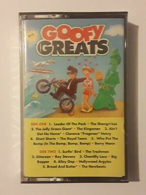 1992 K-TEL CASSETTE TAPE GOOFY GREATS SONGS NEW/SEALED 22775303544| eBay