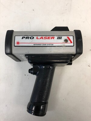 Kustom Signals Pro Laser III 3 / Laser Radar Gun | eBay