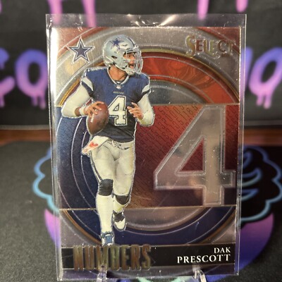 Dak Prescott Numbers 2021 Select Numbers SN-3 | eBay