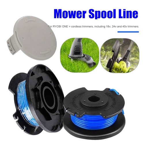Replacement Trimmer Spool Line Strimmer Cap For Ryobi Grass Trimmer 18V ...