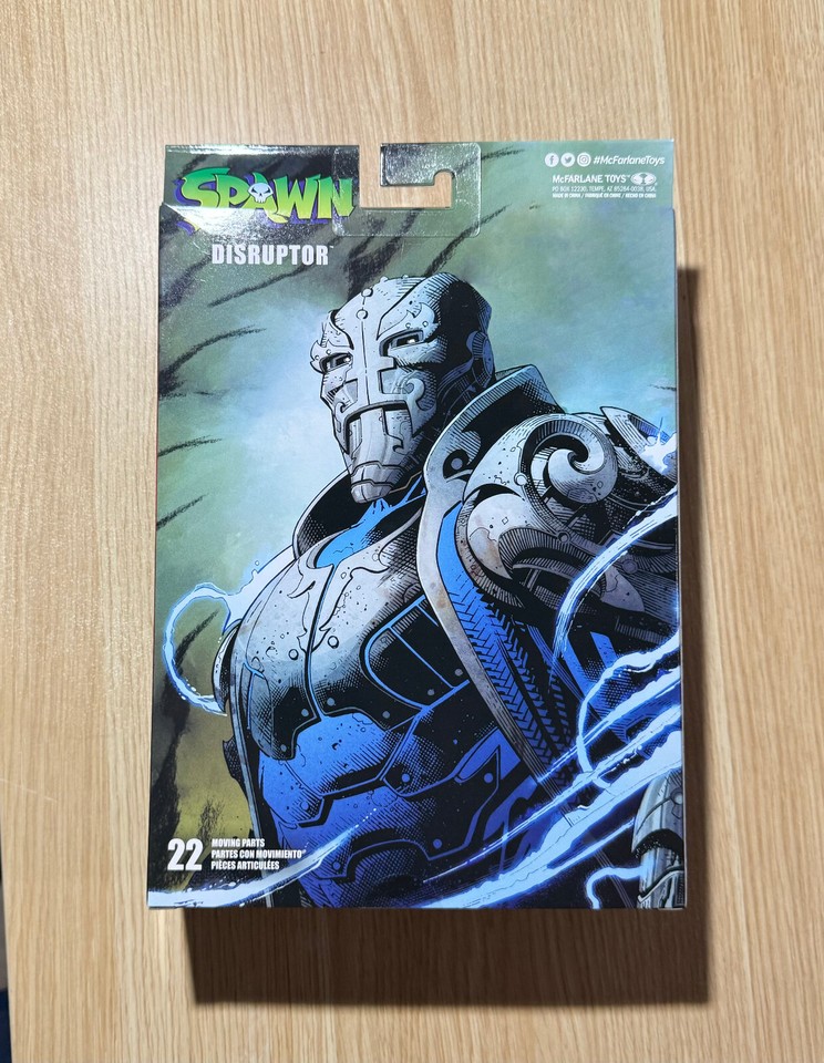 McFarlane Spawn DISRUPTOR 7” Action Figure Platinum CHASE | eBay