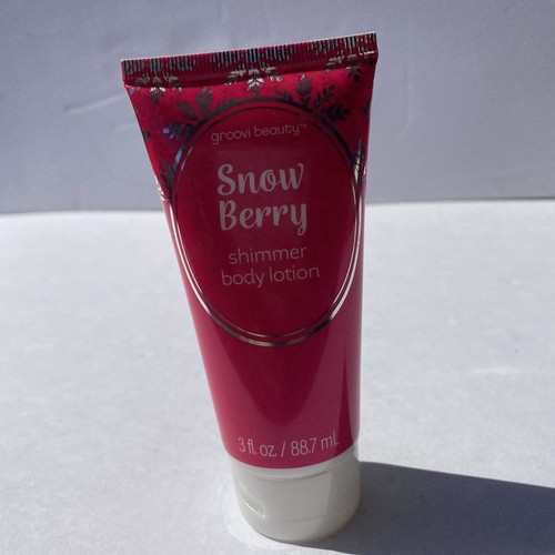 Groovi Beauty Snow Berry Shimmer body lotion 3 Oz | eBay