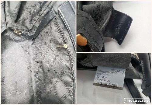 LONGCHAMP Large Penelope Arty Purple Amethyst Leather Satchel Tote ...