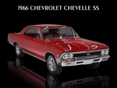 1966 Chevrolet Chevelle SS Hardtop NEW METAL SIGN: Beautiful in Red | eBay