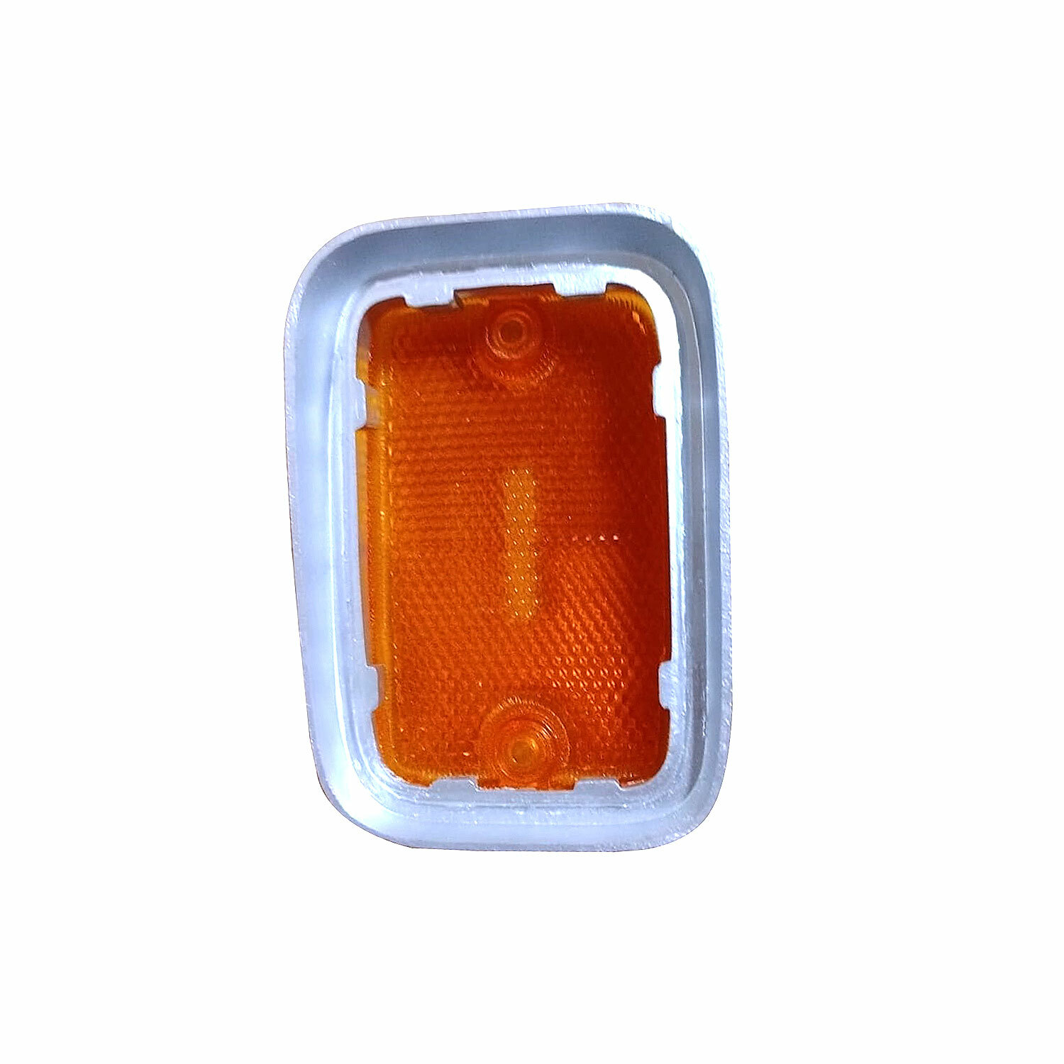 Side Marker Lens Silver Base Set of 16 Trim VW Lens type 2 Bus 1974 to ...