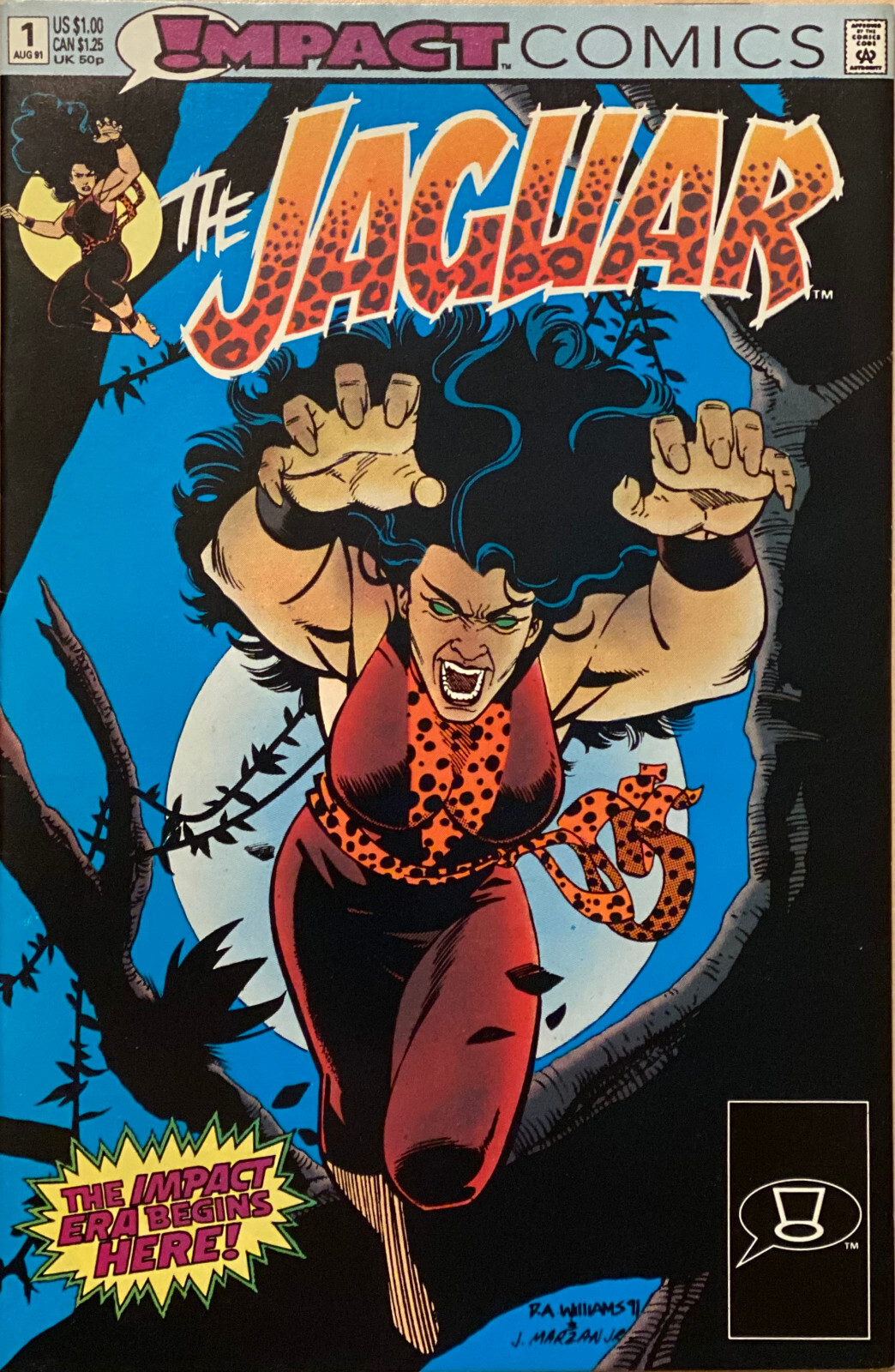 The Jaguar #1 Impact Comics 1991 Comic Book | eBay