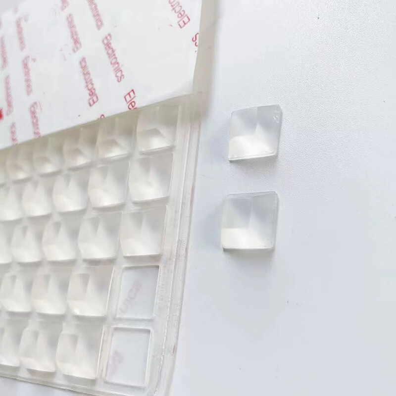 SQUARE SELF ADHESIVE RUBBER FEET BUMPONS SMALL MEDIUM LARGE | eBay UK