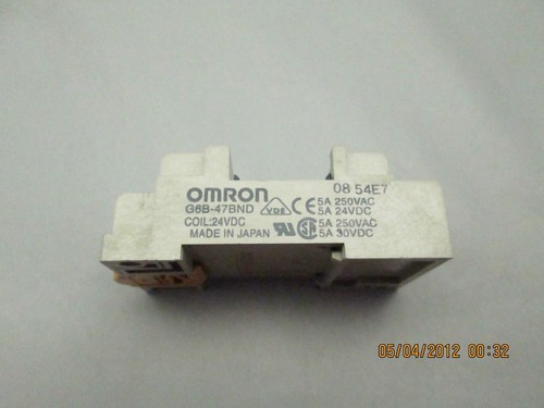 Omron Relay Terminal Block G6B-47BND | eBay