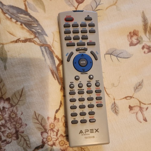 Original Apex Digital RM-3800 TV/VCR/DVD OEM Remote Control (Preowned ...