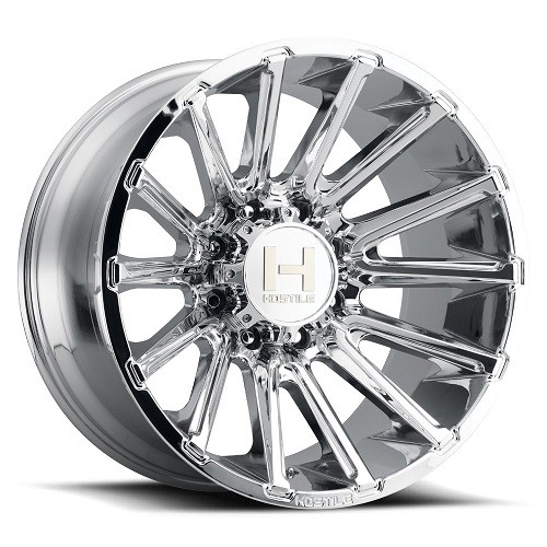 20x12 Hostile H123 Typhoon Armor Plated (Chrome) Wheel 6x5.5 (-44mm ...