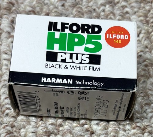 Ilford HP5 Plus Black and White Film ISO 400 (36 Roll Film). Unopened ...