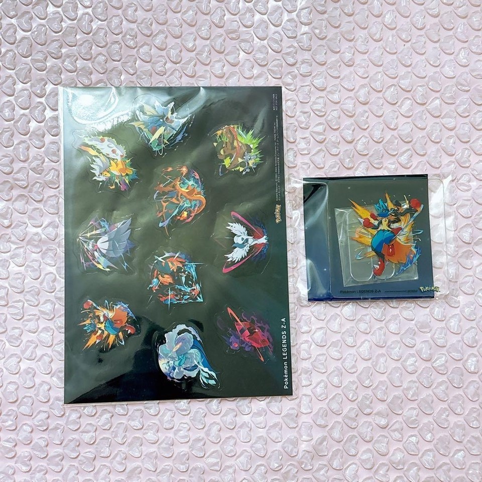 Pokemon Legends ZA Rakuten Bonus Mega Lucario Acrylic Coaster with ...