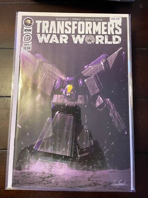 Transformers War World 27 Cover A Astrotrain High Grade IDW Comic D60 ...