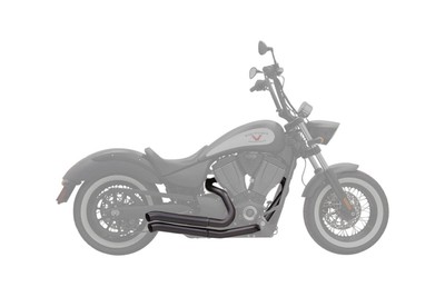 Bassani Pro Street Black Exhaust System w/Turn Out Ends (6V23DB) | eBay