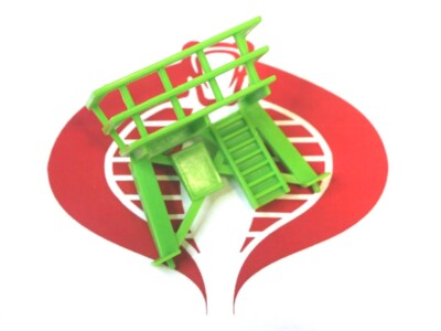 HOT WHEELS Playset WILD WAVE STUNT SET Railing Mattel Original Part | eBay