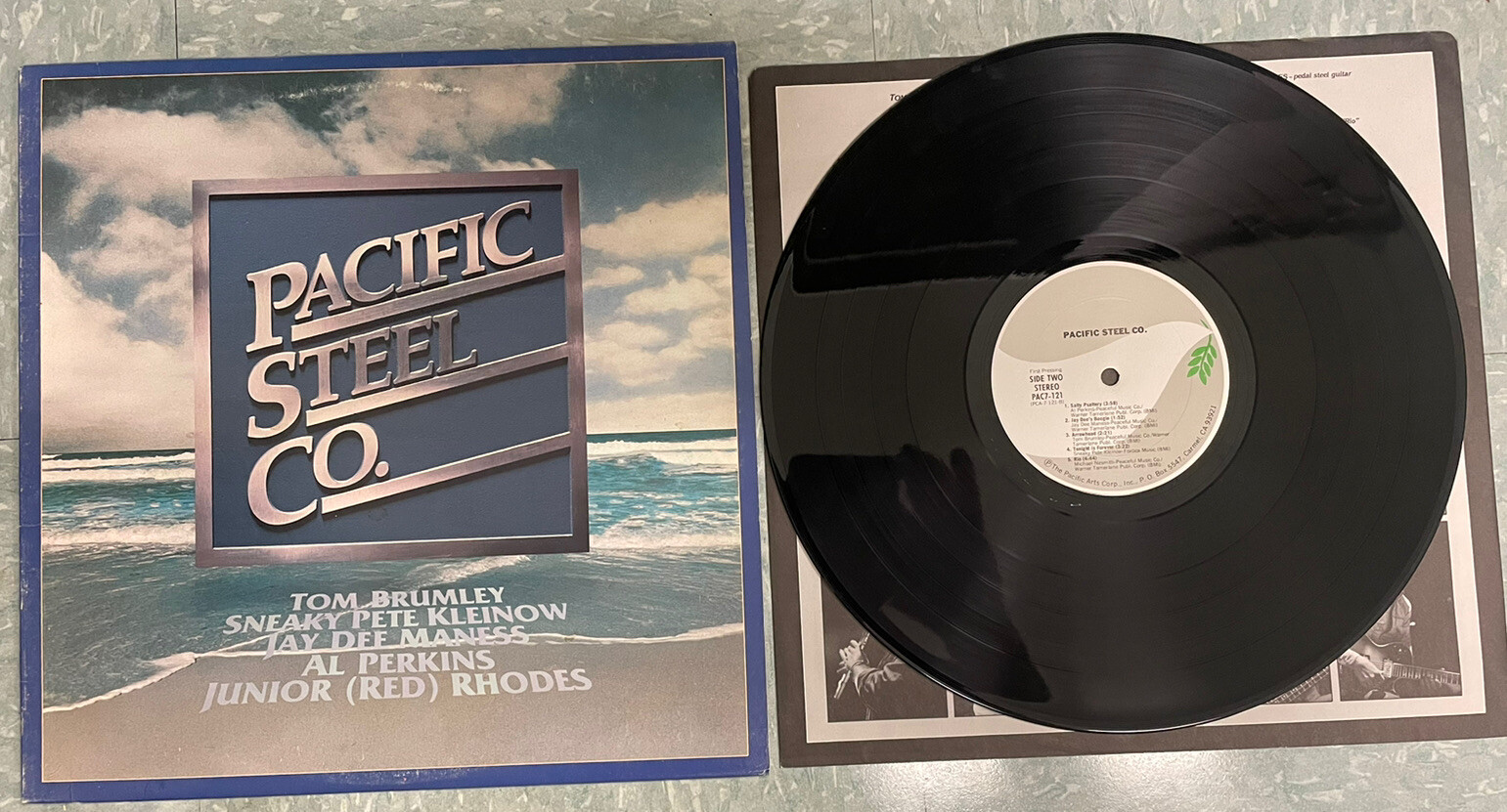 THE PACIFIC STEEL CO. Al Perkins Junior Rhodes Pacific Arts PAC7-121 ...