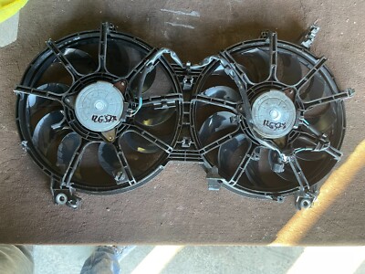 09-15 INFINITI G35 G37 ENGINE RADIATOR COOLING FAN MOTOR ASSEMBLY OEM ...