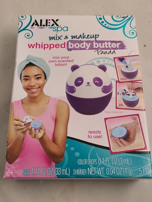 NIB Alex Spa Whipped Body Butter Panda Mix and Makeup Kit | eBay