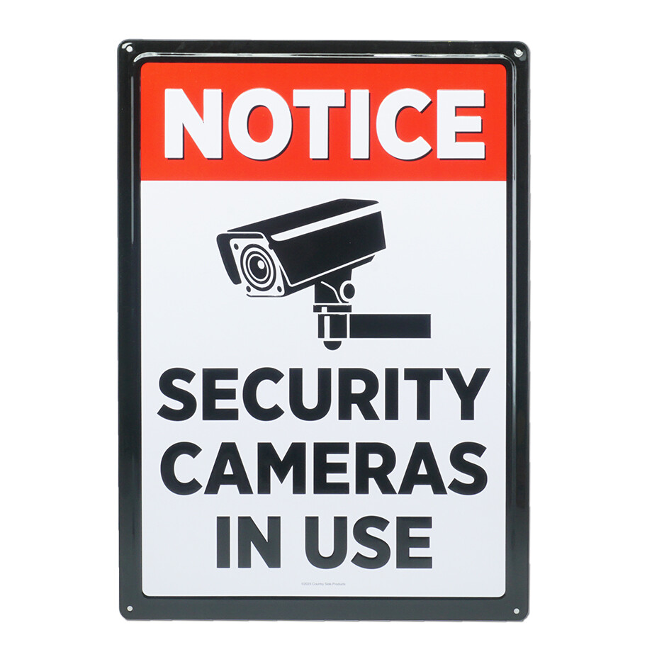 12" x 17" Tin Metal GUN & Shooting Signs: No Trespassing, Self Defense ...