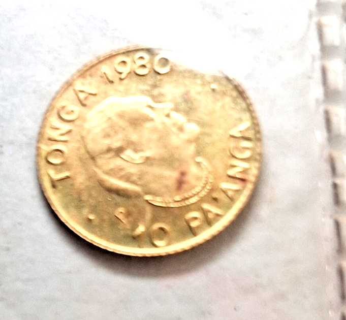 TONGA 1980 TAUFA'AHUA IV F.A.O. 10 and 20 PA'ANGA PROOF GOLD COINS ...