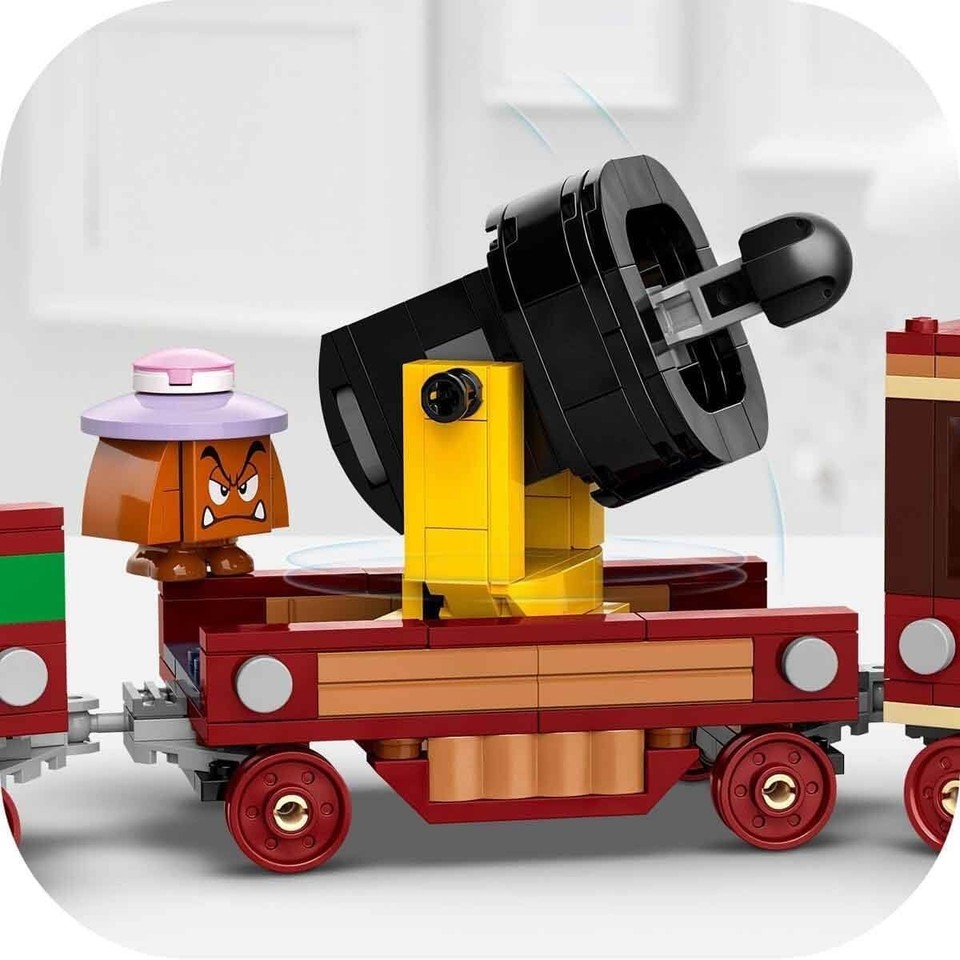 LEGO 71437 Super Mario: The Bowser Express Train 9+ Block toy New ...