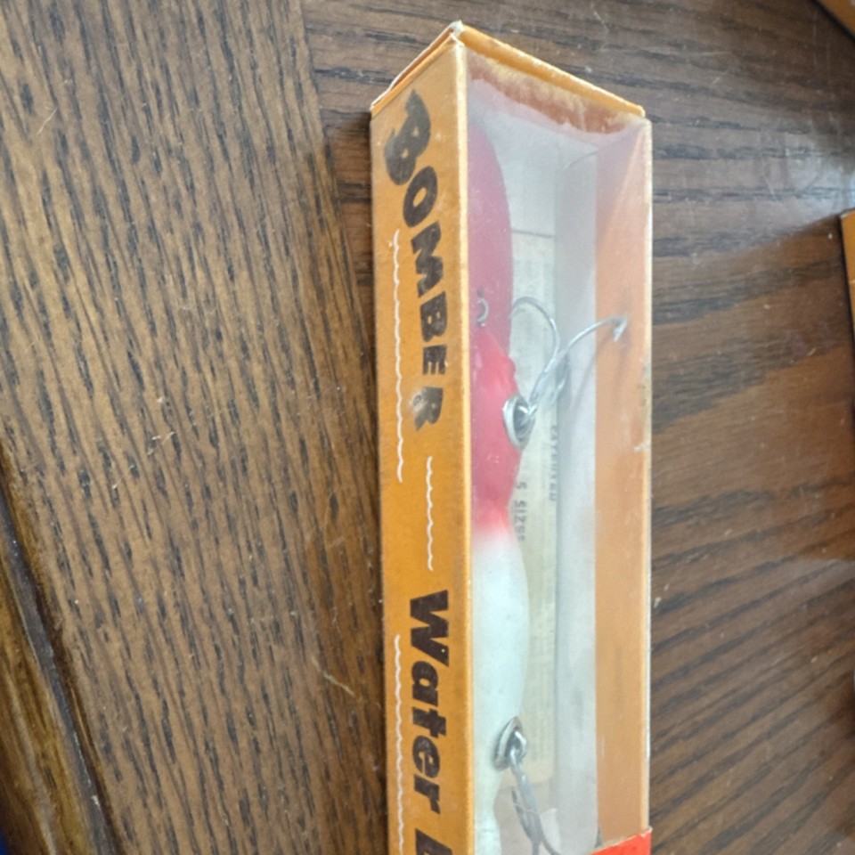Bomber Water Dog Vintage Crankbait Bass Freshwater Original Box RARE ...