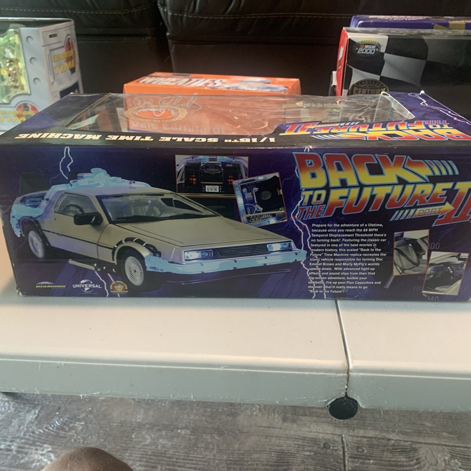 Back To The Future II 1:15 Scale Time Machine Delorean New In Box ...