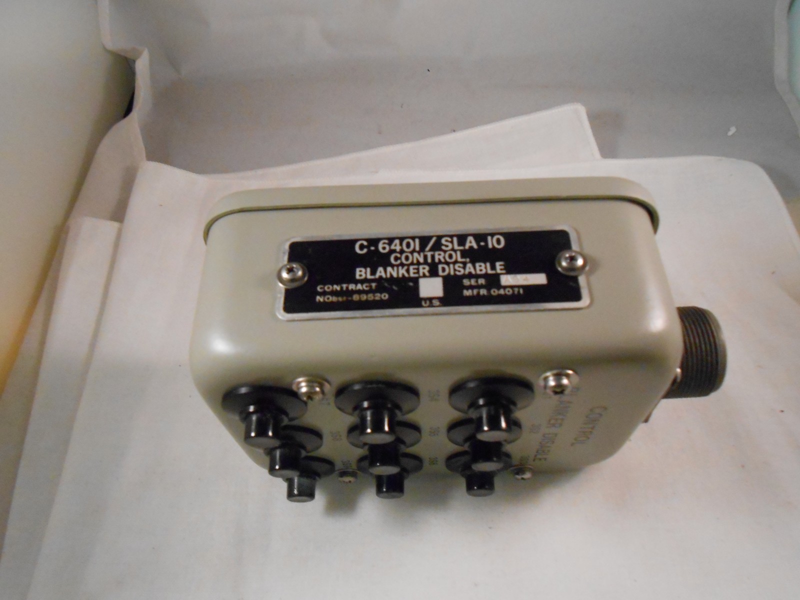 SLA-10 CONTROL BLANKER NEW OLD STOCK | eBay