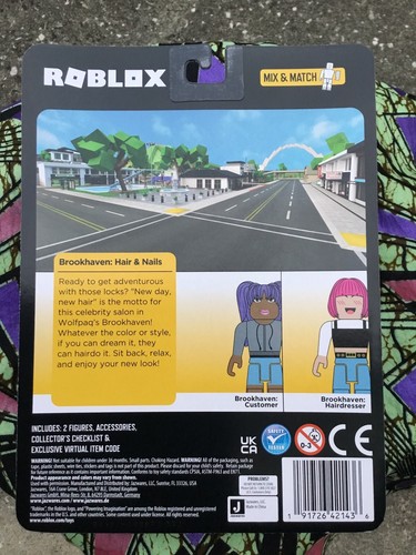 Roblox Brookhaven: Hair & Nails w/ Exclusive Virtual Code Brand New | eBay