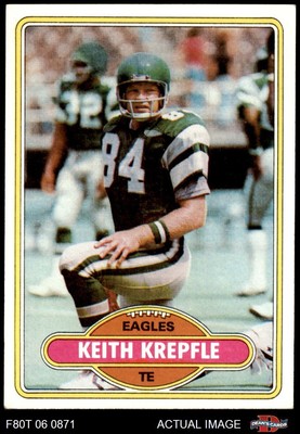 1980 Topps #32 Keith Krepfle Eagles Iowa St 5.5 - EX+ | eBay