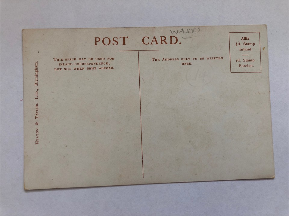 New Street Birmingham Animated Street Scene Trams Early 1900’s Unposted ...