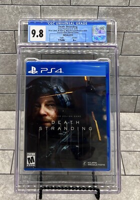 Death Stranding Blue Label CGC U9.8 A++ PS4 Sealed Graded Uncirculated ...