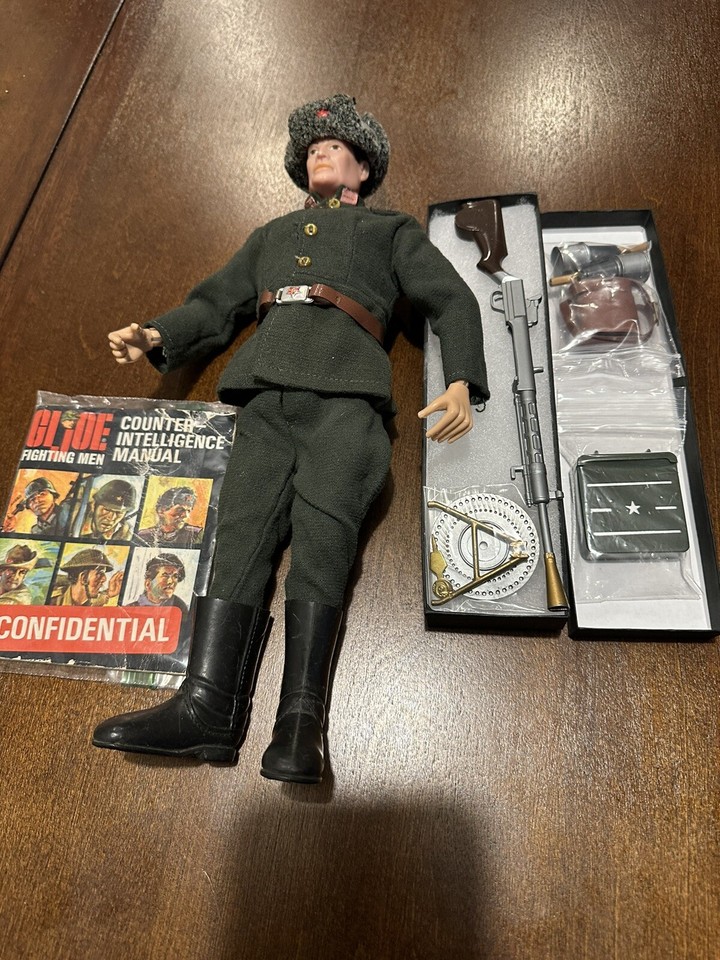 Gi Joe Hasbro 1966 SOTW Russian Infantryman Complete Set Mint - Final ...